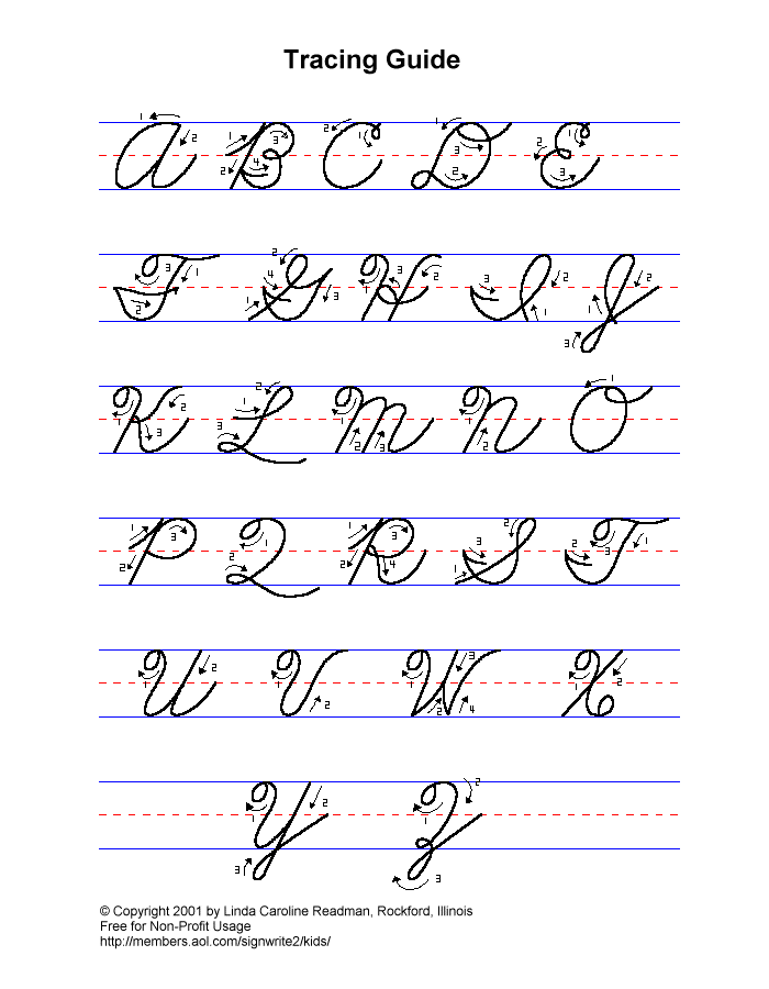 Basic Handwriting For Kids Cursive Alphabets And Numbers Basic Handwriting For Kids Cursive Alphabets And Numbers