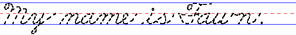 Cursive: Fawn